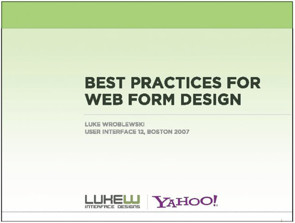 表单设计的最佳体验 - 视觉同盟(VisionUnion.com)