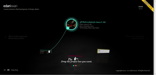 【酷站推荐】Edan Kwan - 视觉同盟(VisionUnion.com)